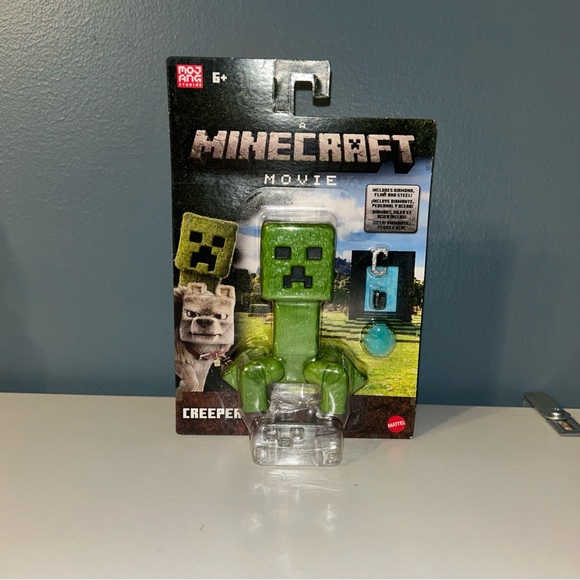 Mattel | Toys | Minecraft Movie Creeper Figure | Poshmark